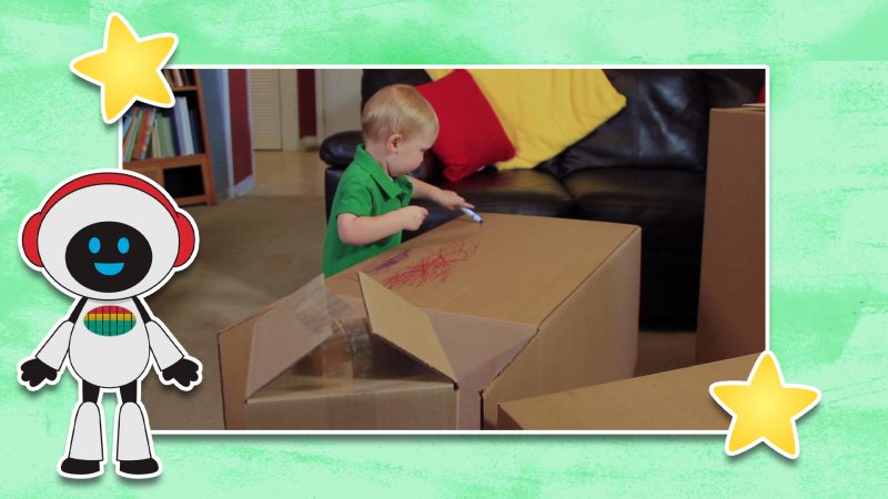 The Amazing Cardboard Box - Mother Goose Club