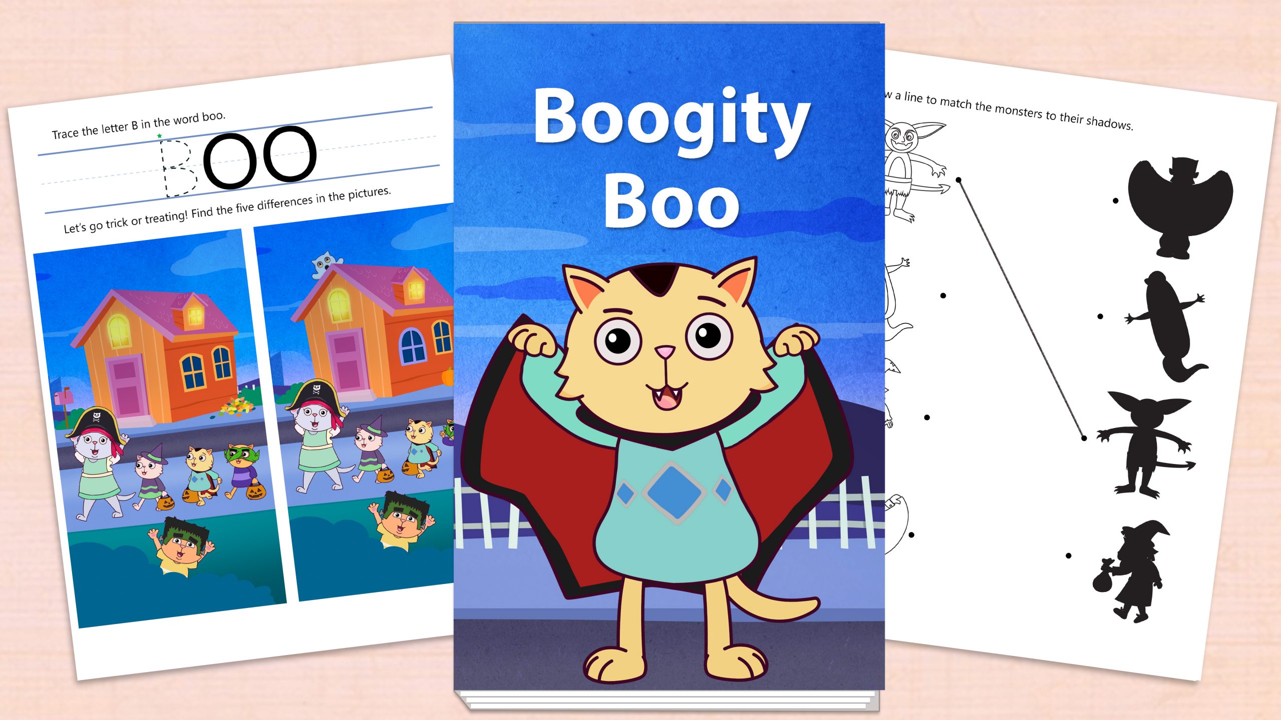 Boogity Boo - Printables - Mother Goose Club