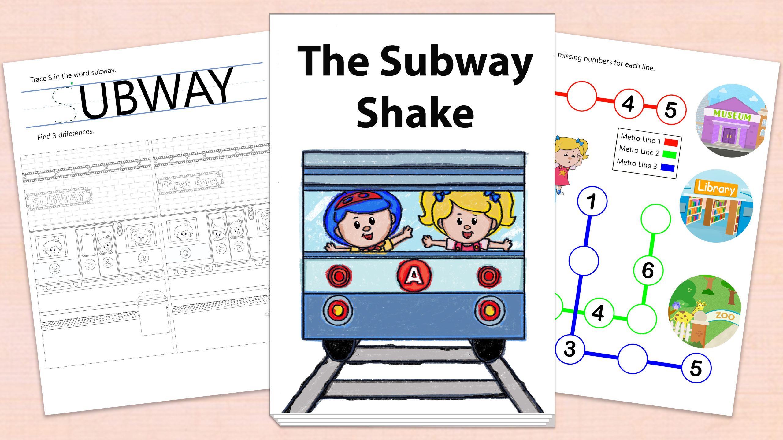 The Subway Shake - Printables - Mother Goose Club