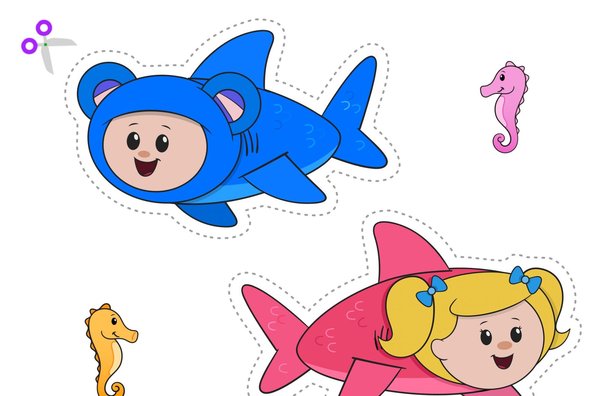 Baby Shark - Activity 3 - Mother Goose Club